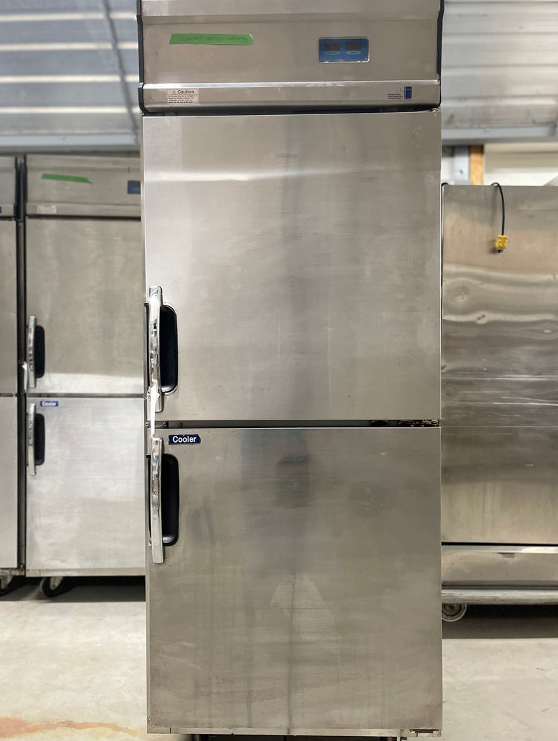 Double Solid Door Cooler/Freezer Combo Used FOR01982