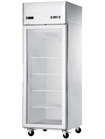 30" EFI Single Glass Door Display Freezer 21.4 Cu.Ft - F1-29GDSVC