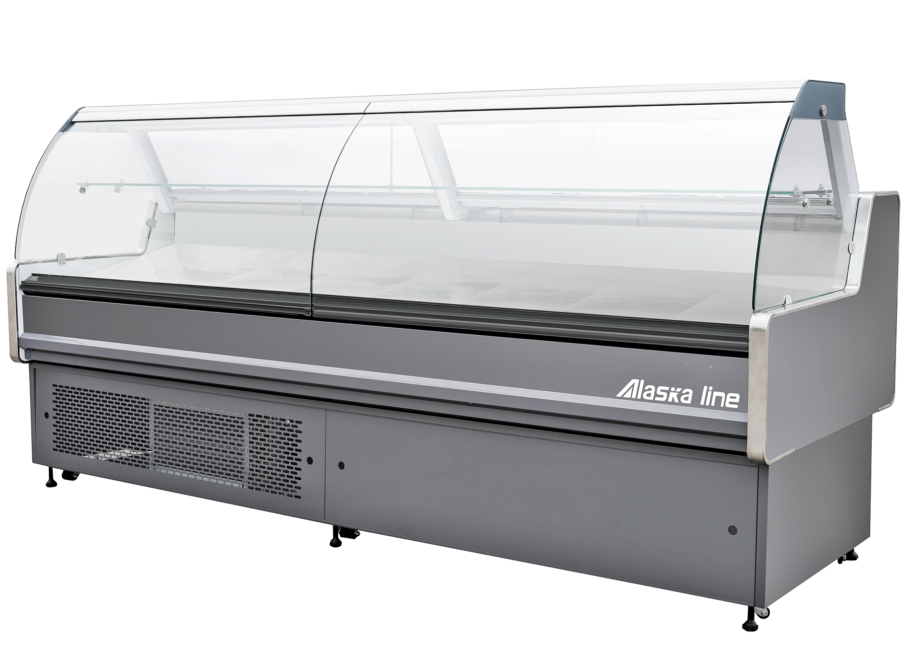 101'' Alaska-Line Slim Meat Deli Service Showcase HIT-34