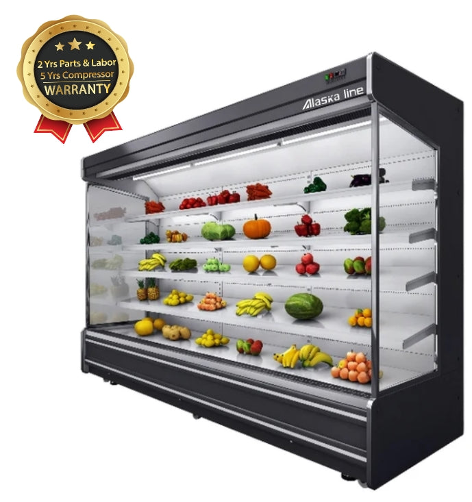 101” Alaska-Line Open Air Produce Cooler Merchandiser HIT-22V ...