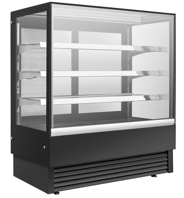 Alaska-Line 60'' Rectangle Glass Pastry Display Cooler - HIT-31