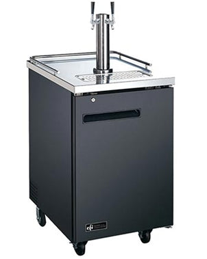 EFI 24″ Beer Dispenser Refrigerator with Single Tab Tower CBBDD1-24CC