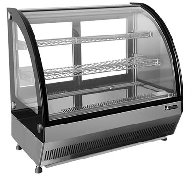 28″ EFI Curved Glass Countertop Display Refrigerator 3.5 Cu.Ft - CGCM-