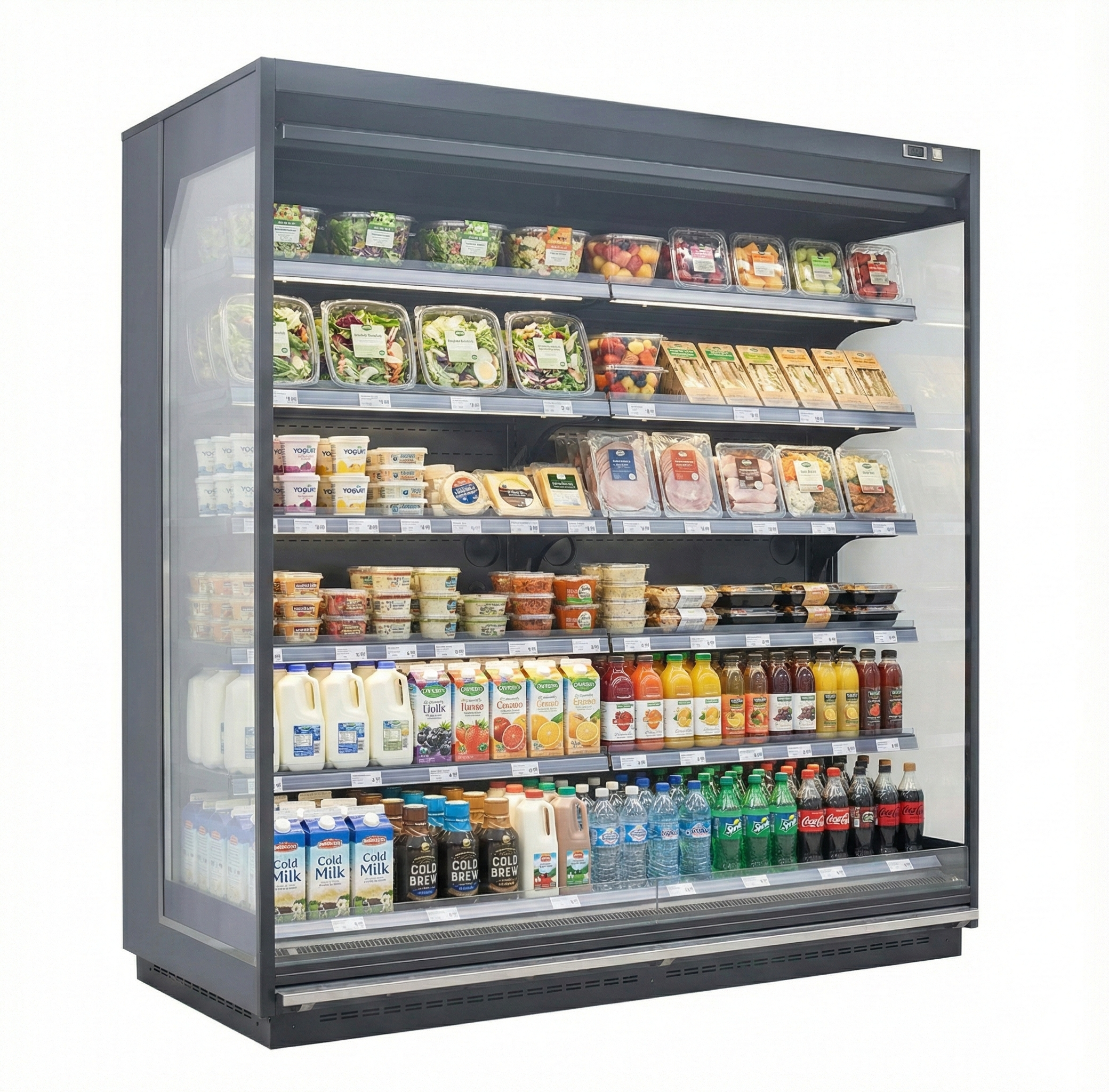 Alaska Line 147.6” Multideck Open Air Cooler Remote HIT-335