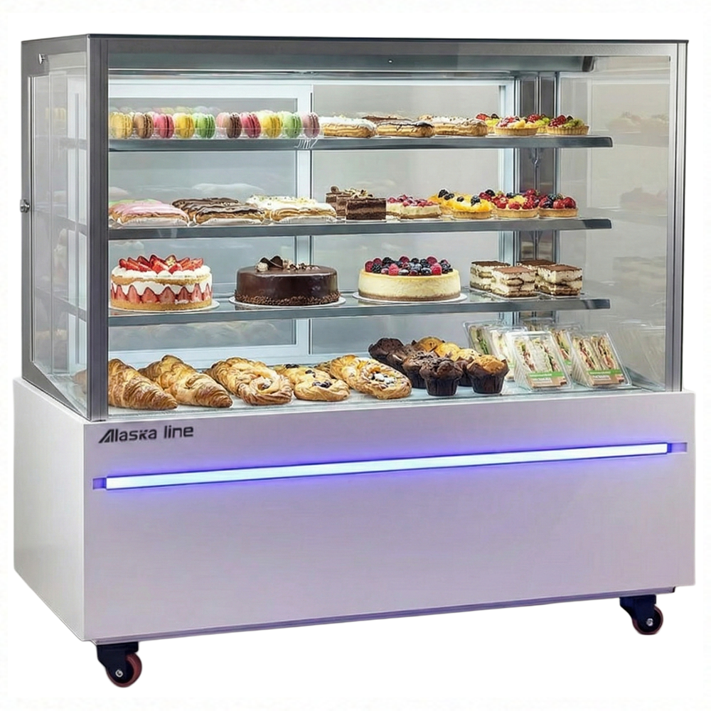 Alaska Line 60'' Premium Pastry Display Cooler HIT-401