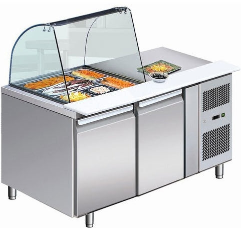 Commercial Salad Prep Tables Canada| Sinco Food Equipment
