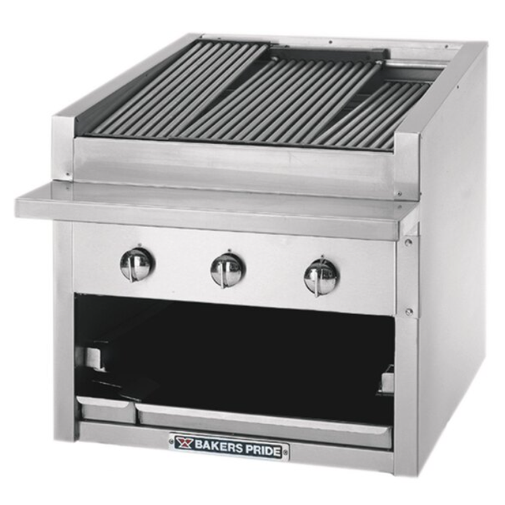 Bakers Pride 72" Natural Gas Glo Stone Charbroiler C-72RS