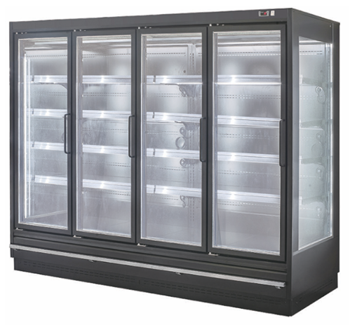 Alaska Line 73.8” Multideck Three Glass Door Cooler Remote HIT-343