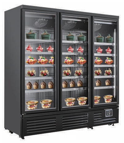 Alaska Line 74.4” Glass Door Freezer HIT-323