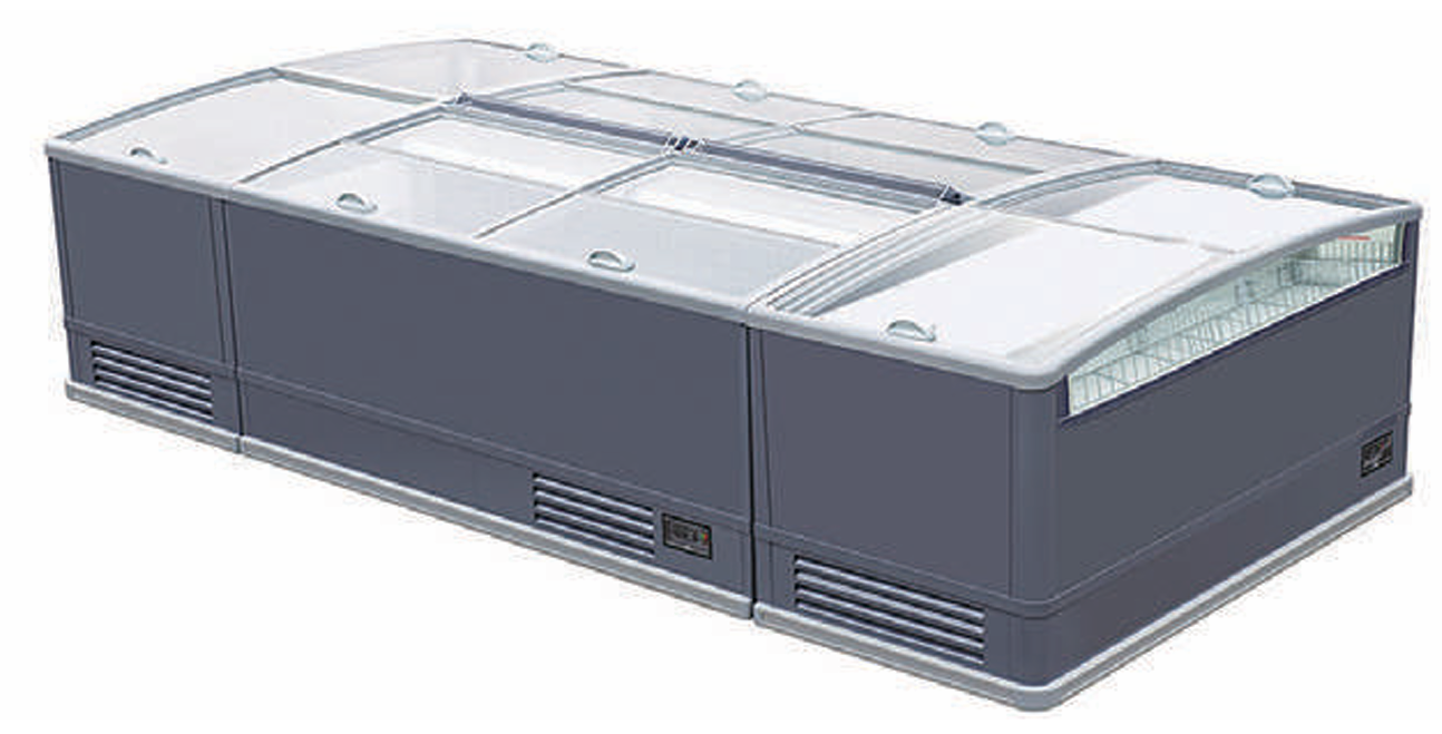 Alaska Line 79” Island Cooler & Freezer HIT-215