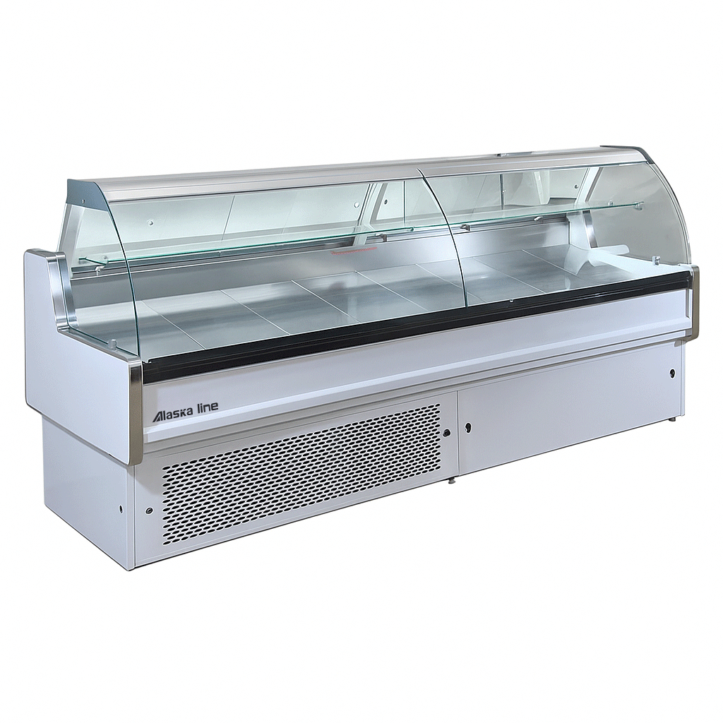 101'' Alaska-Line Slim Meat Deli Service Showcase HIT-34