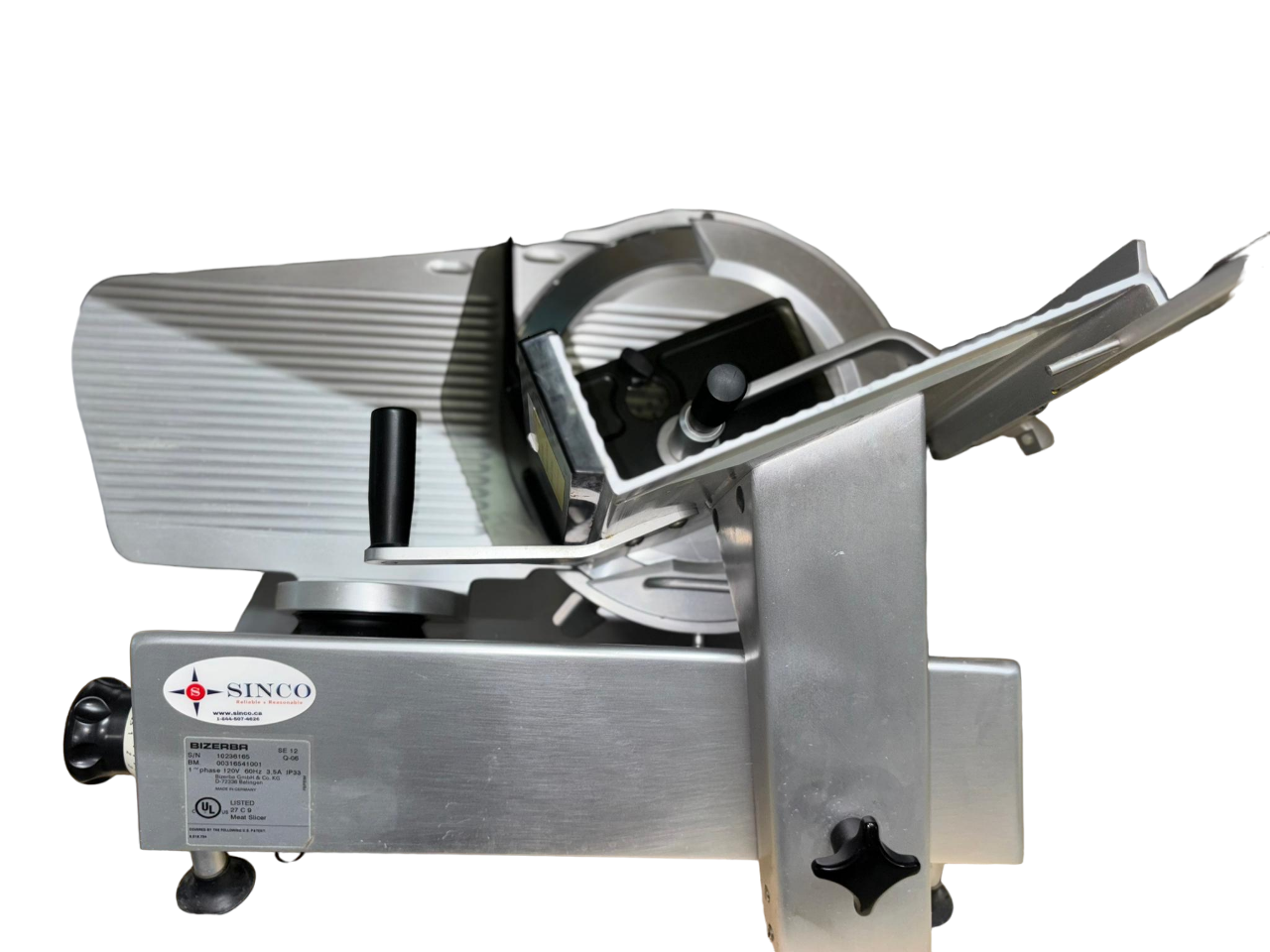 Bizerba Manual Meat Slicer 13'' Blade Used FOR02116