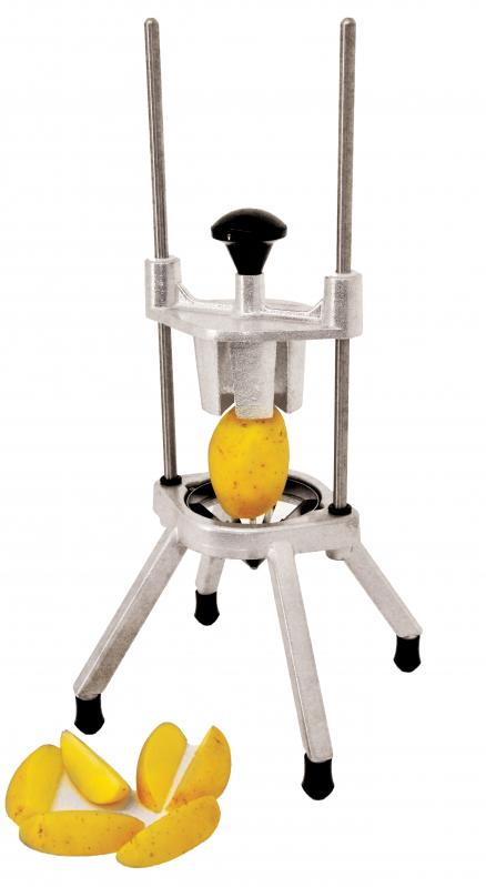 Omcan Countertop Vertical Fruit & Vegetable Wedge Cutter with 8 Slice