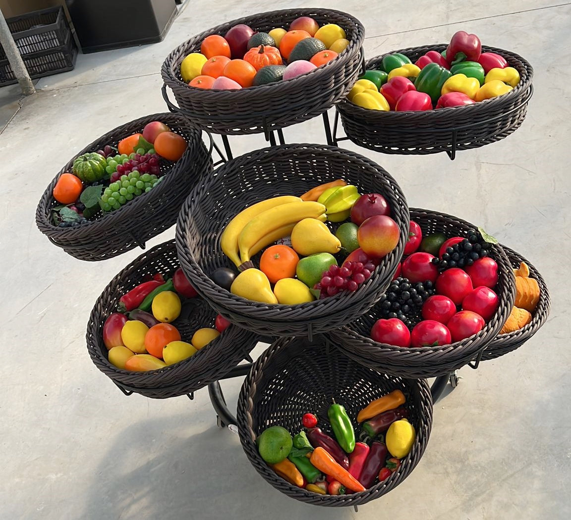 Commercial Fruit & Vegetable Display Stand Canada| Sinco Food Equipment